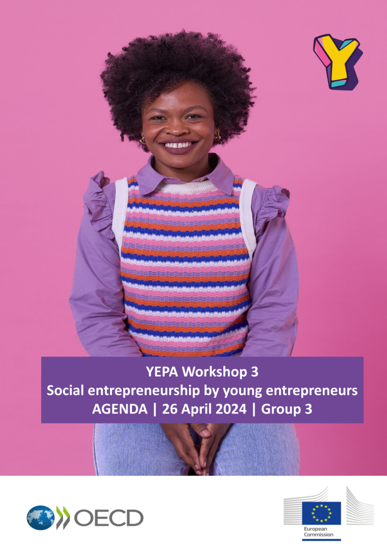 Agenda for workshop 3 – Social entrepreneurship by young entrepreneurs (Group 3) - YEPA